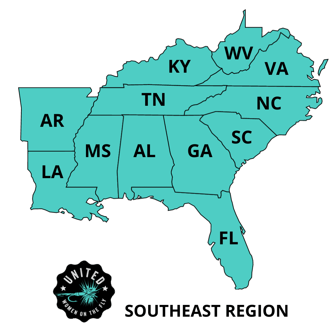 Fishing Groups in the Southeast Region - United Women on the Fly